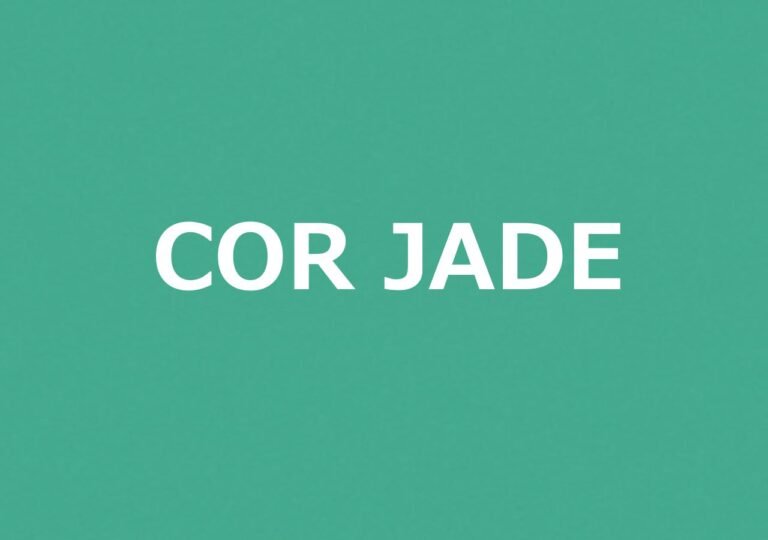 Nomes de Cores com a Letra J: Jade, Jambo, Jatobá - Jogo Stop!