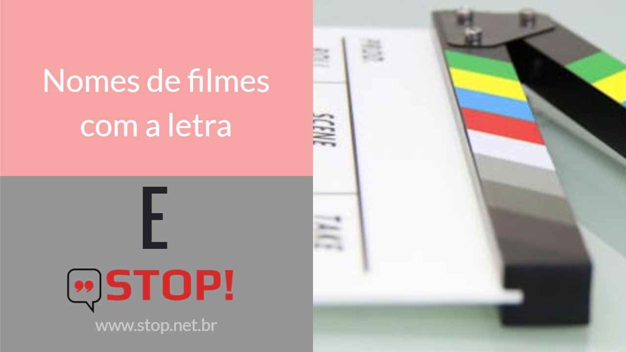 Nomes de Filmes com a Letra G: Gladiador, Grease, Godzilla - Jogo Stop!